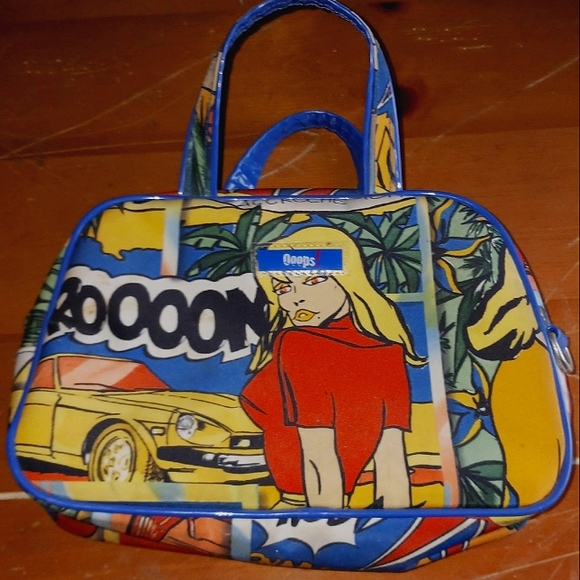 Bags | Vintage Pop Art Comic Design Purse | Poshmark